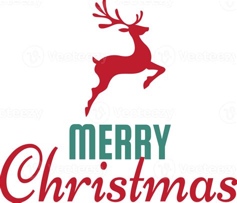Merry Christmas Lettering And Quote Illustration 12230848 Png