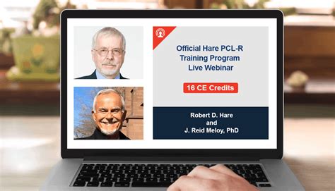 Pcl R 2nd Ed And Pclsv Training Robert Hare Psychopathy Checklist R