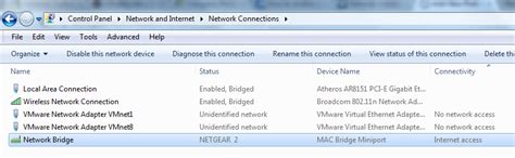 Sharing A Windows 7 Notebook Laptop Wireless Connection With A Desktop PC Using A Bridge