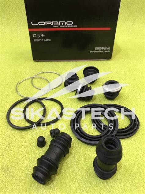SET FRONT DISC BRAKE CYLINDER CALIPER BOOT REPAIR SEAL KIT SIL KARET KALIPER REM CAKRAM DEPAN