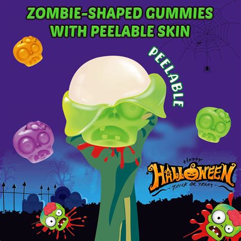 Amos Halloween Peelerz 4d Zombie Gummy Candy Treats Thailand Ubuy