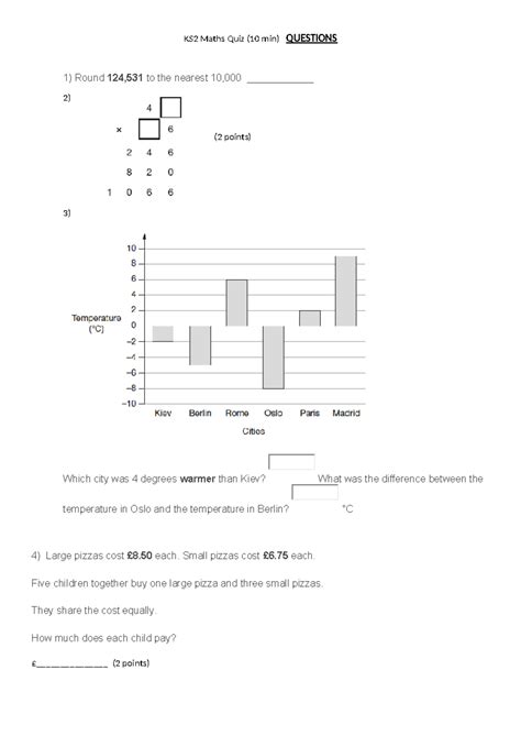 Vist Ks2 Sats Maths Questions Ks2 Maths Quiz 10 Min Questions 1