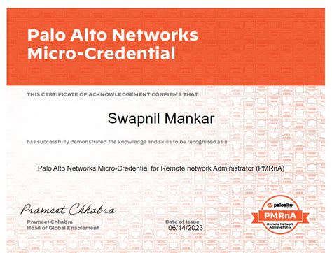 Swapnil Mankar On Linkedin Happy To Annouce That I Have Cleared Palo