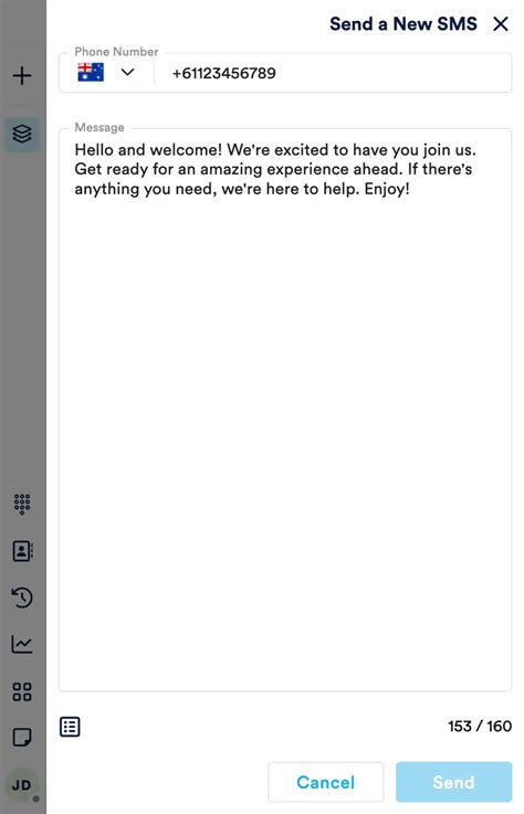 Outbound Sms Help Docs