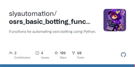 Github Slyautomationosrsbasicbottingfunctions Functions For Automating Osrs Botting Using