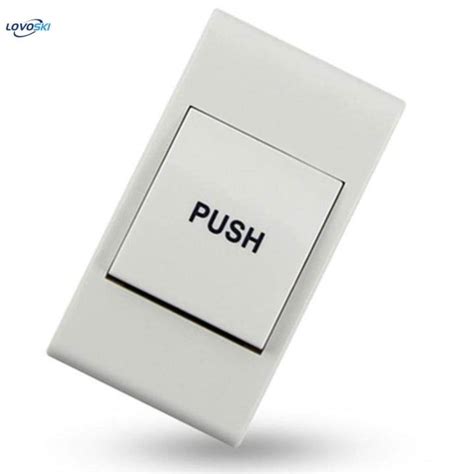 3 X 3 6pack Release Switch Emergency Exit Button Push Door Button For Access Control 3 Pcs