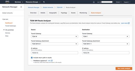 Diagnosing Traffic Disruption Using Aws Transit Gateway Network Manager