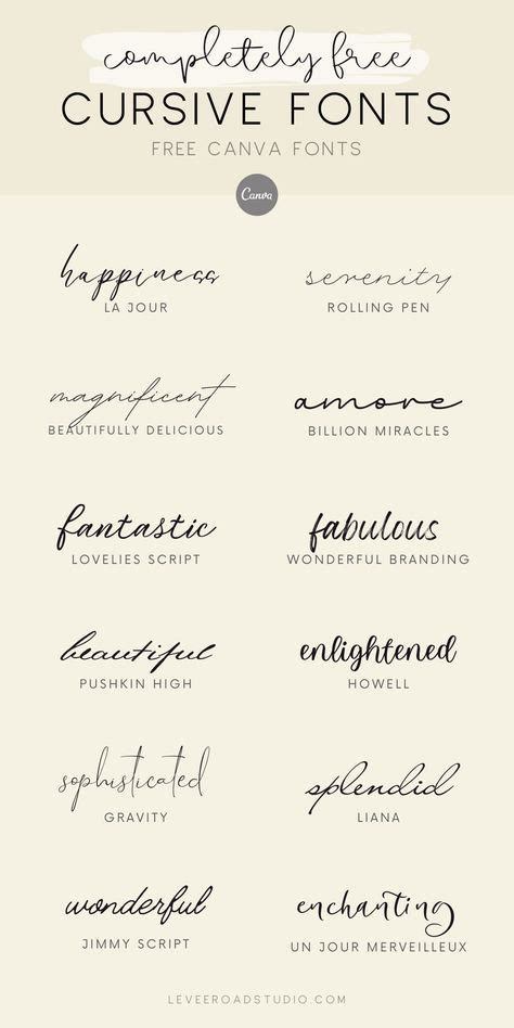 Outlook Best Cursive Fonts Free Cursive Fonts Cursive Letters Font