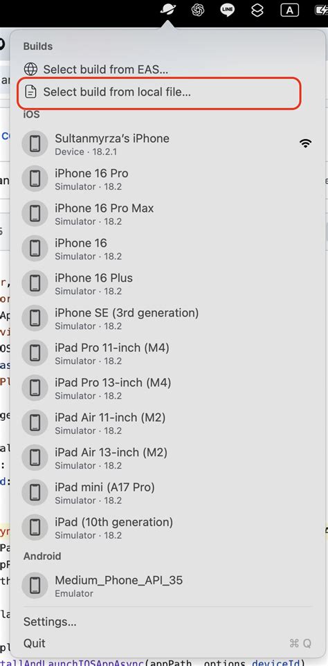 React Native How Can I Install And Launch A Locally Built Ipa Or