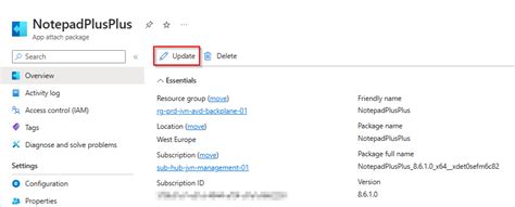 How To Create And Update App Attach Packages Johan Vanneuville