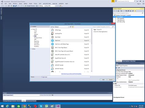 Forms Authentication In Aspnet