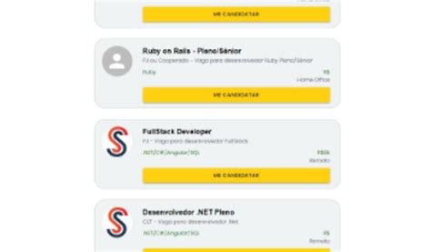 Projeto Open Source Seek Jobs Vaquinhas Online
