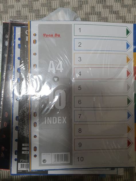 Dividers For Files Everything Else On Carousell