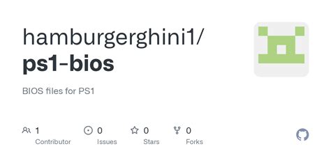 GitHub Hamburgerghini Ps Bios BIOS Files For PS