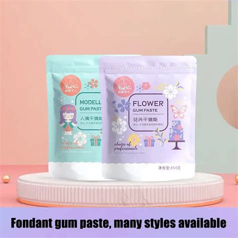 Edible Flower And Modelling Moisture Proof Gum Paste For Cake Decorating Qeleg®