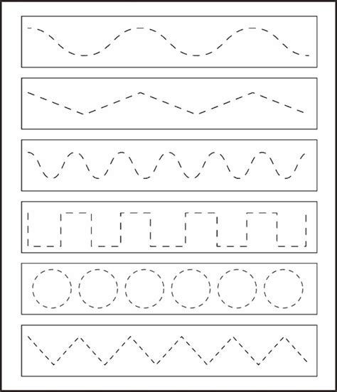 Printable Line Tracing Worksheets Printable JD