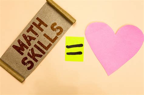 수학 능력을 보여주는 글을 참고 비즈니스 사진 보여주는 숫자를 계산 하는 방법을 배우기 시작 분할 사용 방정식 조각 직물 알림