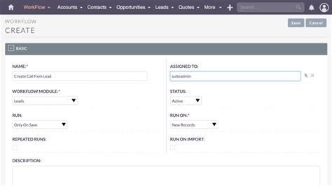Suitecrm Workflow Basics Your 4 Step Guide