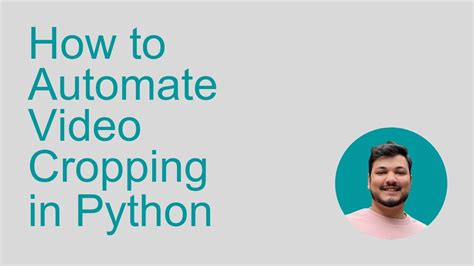 How To Crop A Video With Lines Of Python YouTube
