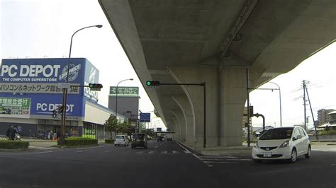 GoProHERO3 高松市 国道11号上天神交差点高松中央IC 高松自動車道 2014春 YouTube