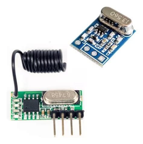 Módulo Transmisor Receptor Rf 433 Mhz Para Control Remoto Mercadolibre