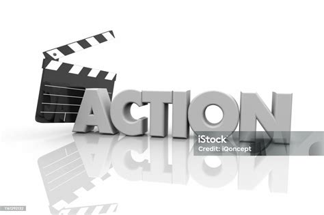 액션 영화 클래퍼 보드 소요 한 촬영 영화 장면 3d 일러스트 0명에 대한 스톡 사진 및 기타 이미지 0명 디지털 생성 이미지 메시지 Istock