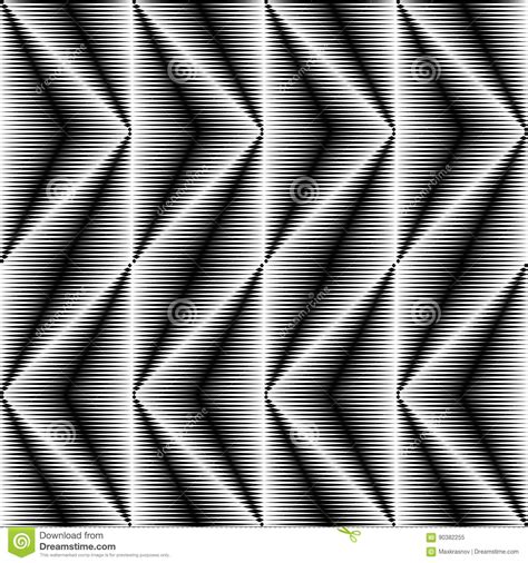 Seamless Triangle Pattern Stock Vector Illustration Of Black 90382255