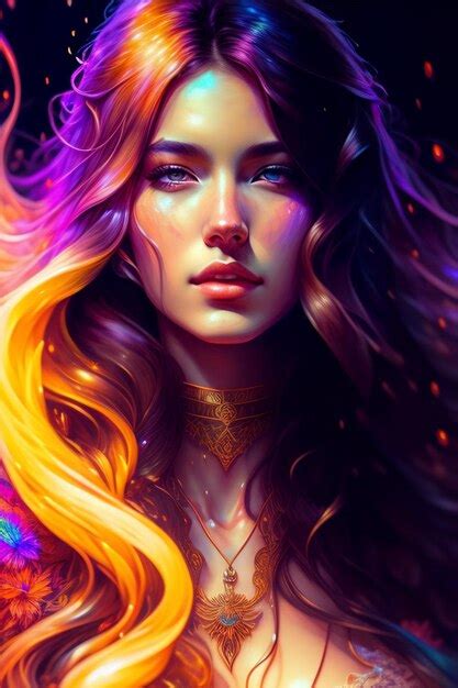 Premium Ai Image Fantasy Girl