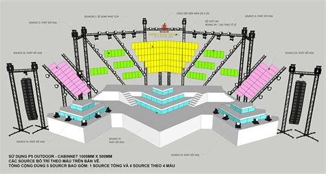 Habeco Music Festival Stage Design On Behance Concert Stage Design