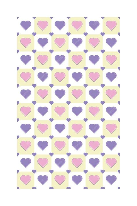 파스텔 색상 패턴 꽃 배경 벡터 일러스트 레이 션 프리미엄 벡터