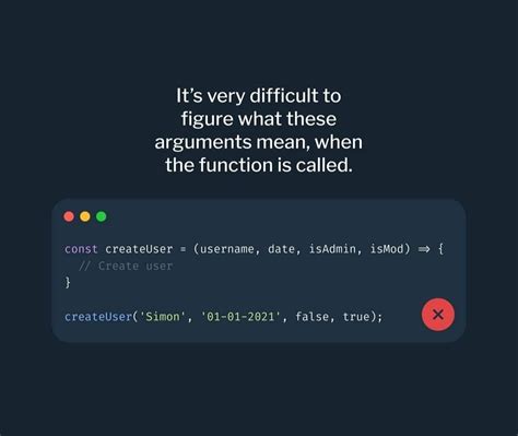 Jeya Murugan On Linkedin 💡javascript Tip Pass Arguments As An Object