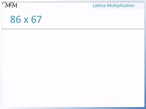 Lattice Multiplication Method Maths With Mum