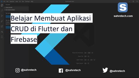 Belajar Membuat Aplikasi Crud Di Flutter Dan Firebase Sahretech