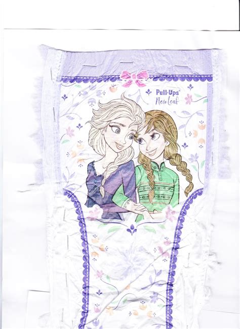 Scan Of Frozen Pull Ups Girls Anna And Elsa Rabdl
