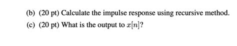Solved Pts Consider The LTI System Initially At Rest Chegg