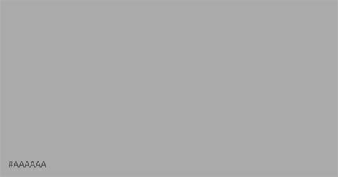 Dhūsar Grey Aaaaaa Hex Color Palettes And Conversions