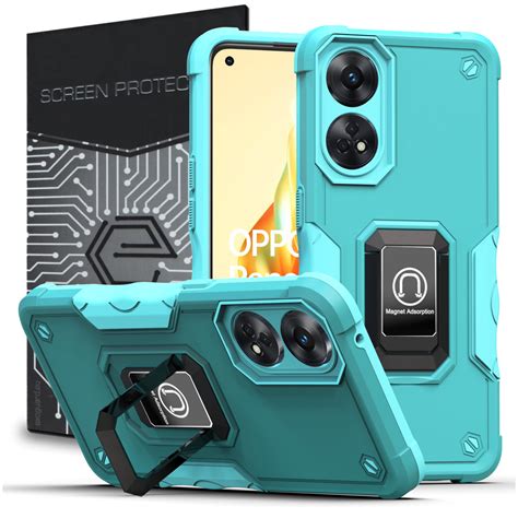 Etui Exoguard I Stand Szk O Oppo Reno T G Pancerne Case Obudowa Futera Ring