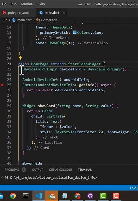 Get Device Info In Flutter Youtube