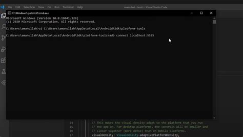 Android How Can I Connect Flutter In Vs Code With The Bluestacks 4 Emulator Stack Overflow