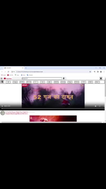 Mohammad Faij Ansari On Linkedin Its Is My Youtube 😘💻 Its Is A Basic Clone Of