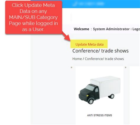 Updating Meta Data Gun Web Systems Support Centre