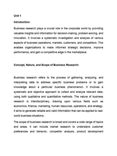 Revision Notes All Units Pdf Sampling Statistics Statistics
