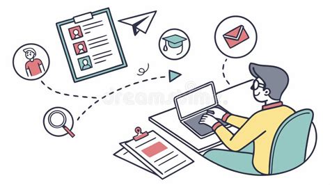 Agile Project Management Task Organization Vector Design Generative