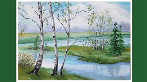 ВЕСНА КАК НАРИСОВАТЬ ВЕСНУ РИСУЕМ ВЕСНУ РИСУЕМ ВЕСЕННИЙ ПЕЙЗАЖ С