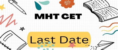 Mht Cet 2025 Last Date