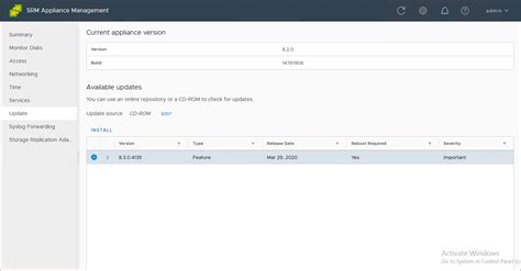 Migrating From SRM 8 2 Windows To SRM 8 3 Virtual Appliance Victor Virtualization