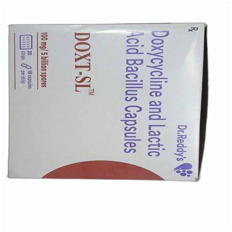 Doxt Sl Doxycycline Lactic Acid Bacillus Capsules At Best Price In Hyderabad