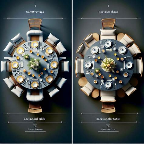 Round Vs Rectangular Dining Tables Pros And Cons The Ultimate Guide Livinator