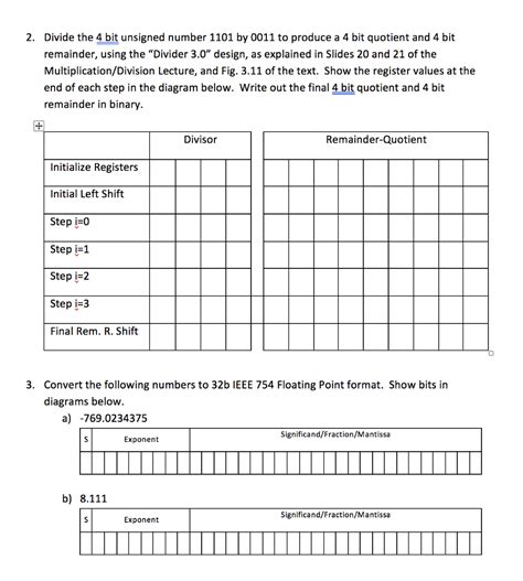 Solved Multiply The 4 Bit Unsigned Numbers 1001