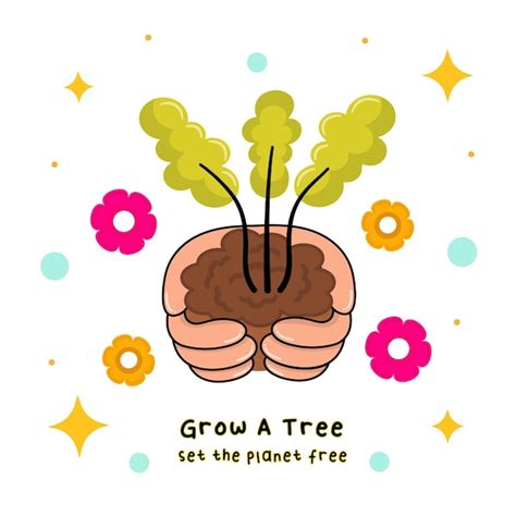 Premium Vector Grow A Tree